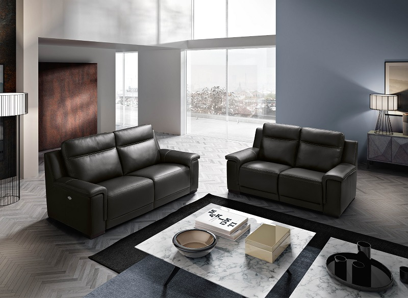 salon cuir Max Divani